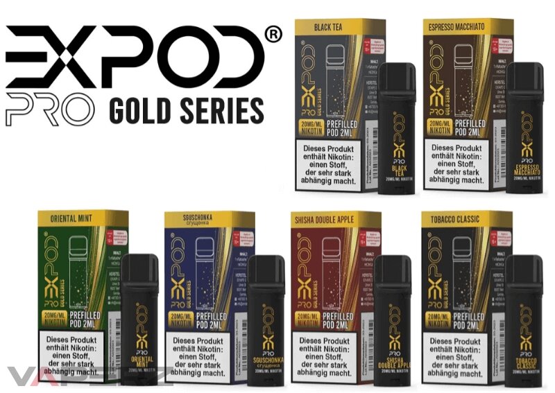 Prefilled Pod | E-Zigaretten von EXVAPE online kaufen auf Vaperz.de, 4,46