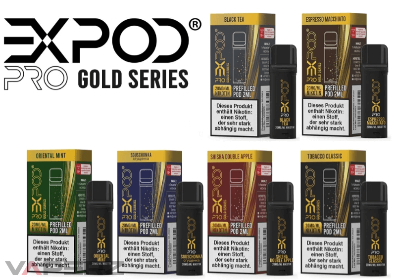 Prefilled Pod | E-Zigaretten von EXVAPE online kaufen, 4,46