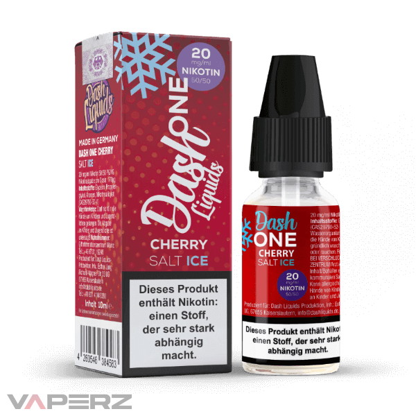 DashOne Cherry Ice Liquid - Süße Kirschen mit Menthol, 10,99