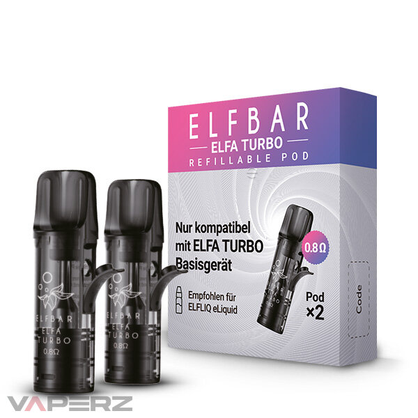 Elfbar Elfa Turbo Pods - 0,8 Ohm Coil (2Stk), 8,49